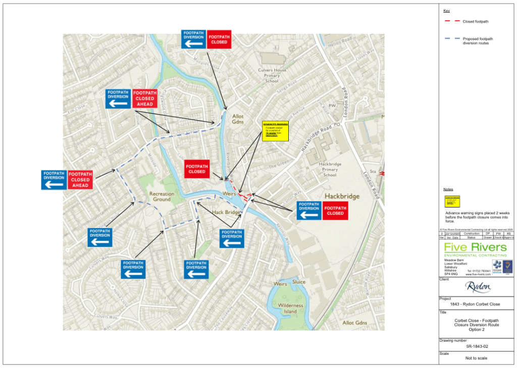 Wandle Trail enhancements & temporary closure – Hackbridge & Beddington ...